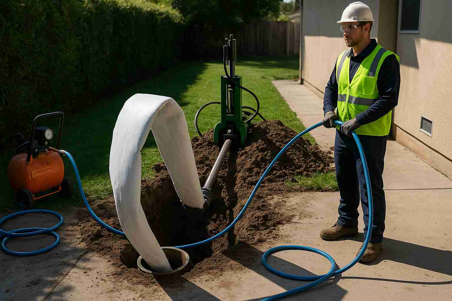 Trenchless Sewer Repair and Replacement In Studio City